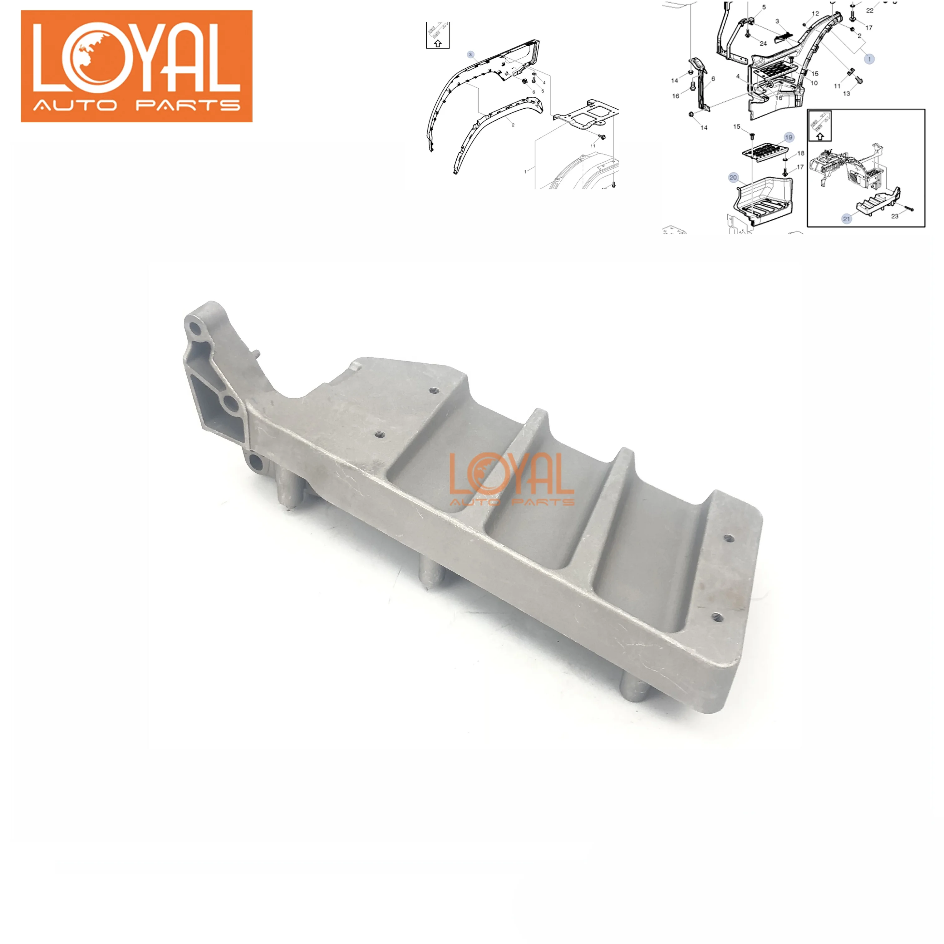 Fender Extension for Volvo Truck FM V4 - OEM 82653839