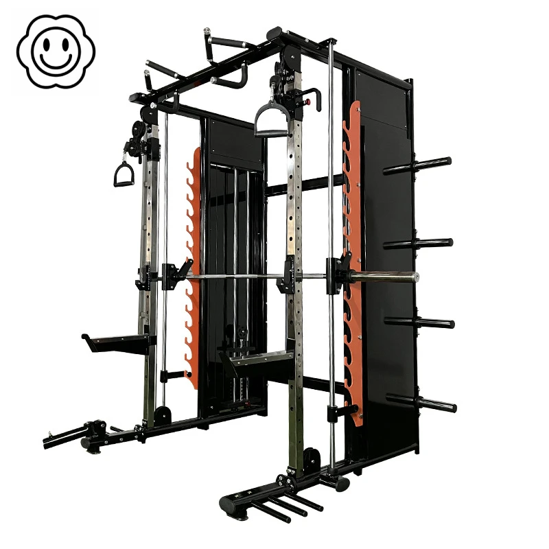Commercial Smith Machine Gantry Integrated Trainer Multi-functional ...