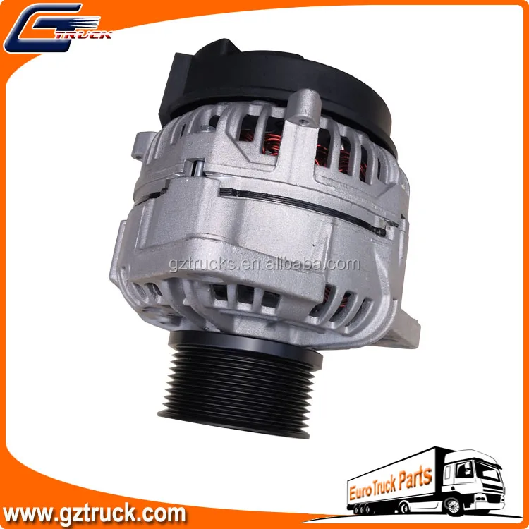 24V 80A Alternator Oem 0141545302 0131547802 for MB Truck Model ...