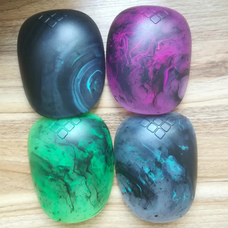 Stunning Bright Double Mixed Color Swirls Flow Liner Effect Plastic ...