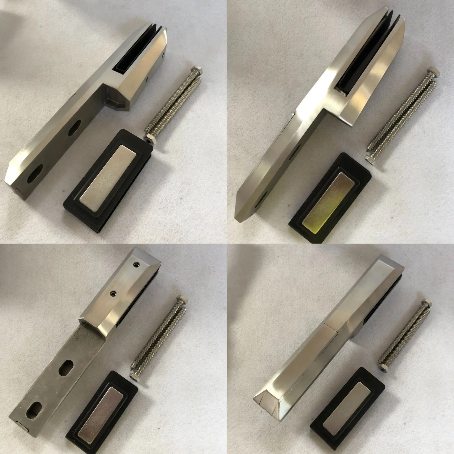 Stainless Steel Pool Fence - Durable Side Mount Glass Spigot