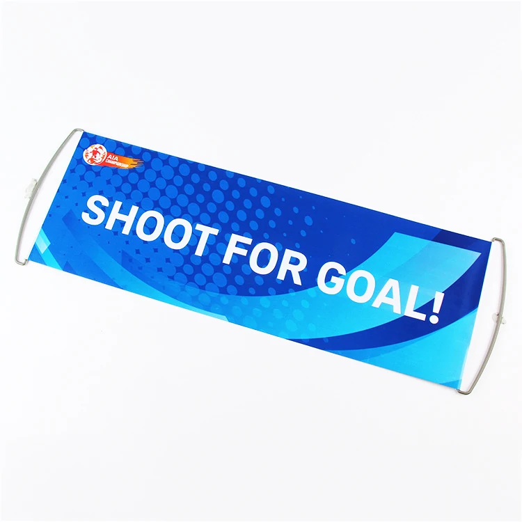 Retractable Hand Held Scrolling Banner Smaller Size Hand Pull Roller ...