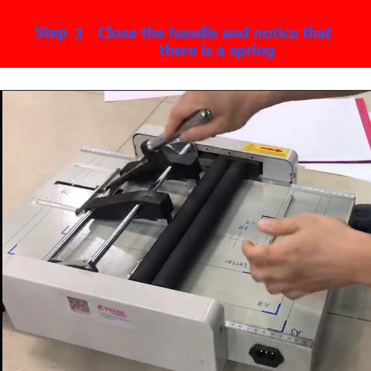 Tongda Stapling and Folding Machine - Efficient Booklet Making