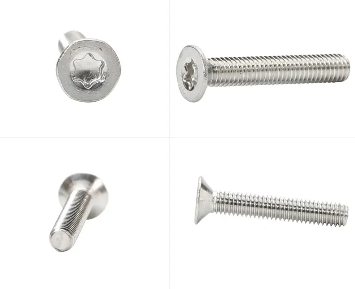 M1 M2 M3 M4 M5 M6 M8 M10 T6 T8 T10 T15 T20 T25 T30 Countersunk Flat Head Torx Stainless Steel Screw