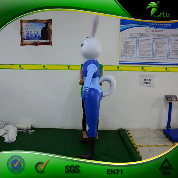 Inflatable Bunny Police Officer - Custom Inflatable Rabbit Judy