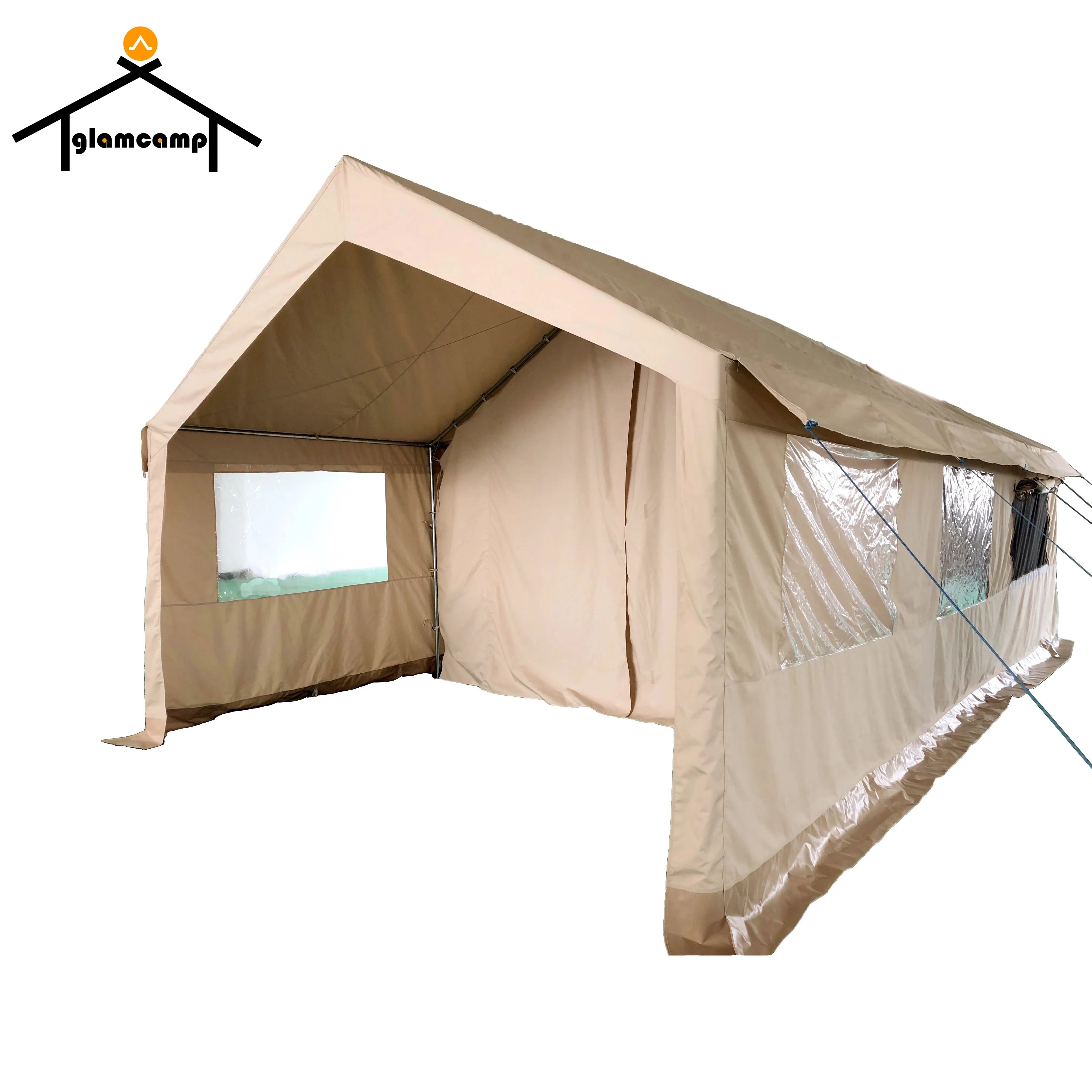 Luxury Large Space Outdoor Camping Canvas House Heavy Duty Glamping ...