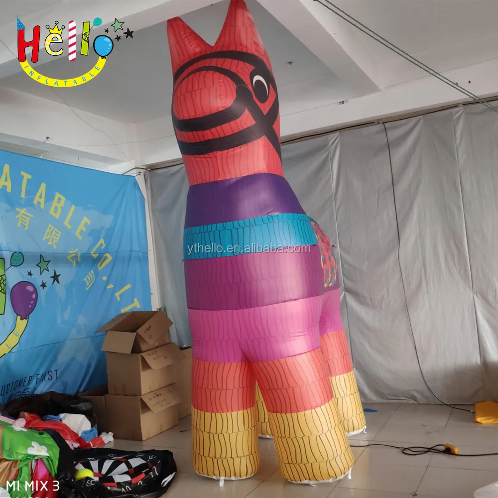 Custom Giant Inflatable Pinata Donkey Theam Models For Parade Festival ...