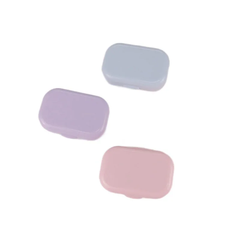 Mu Solid Color Compact Companion Box Beautiful Twin Storage And Care ...