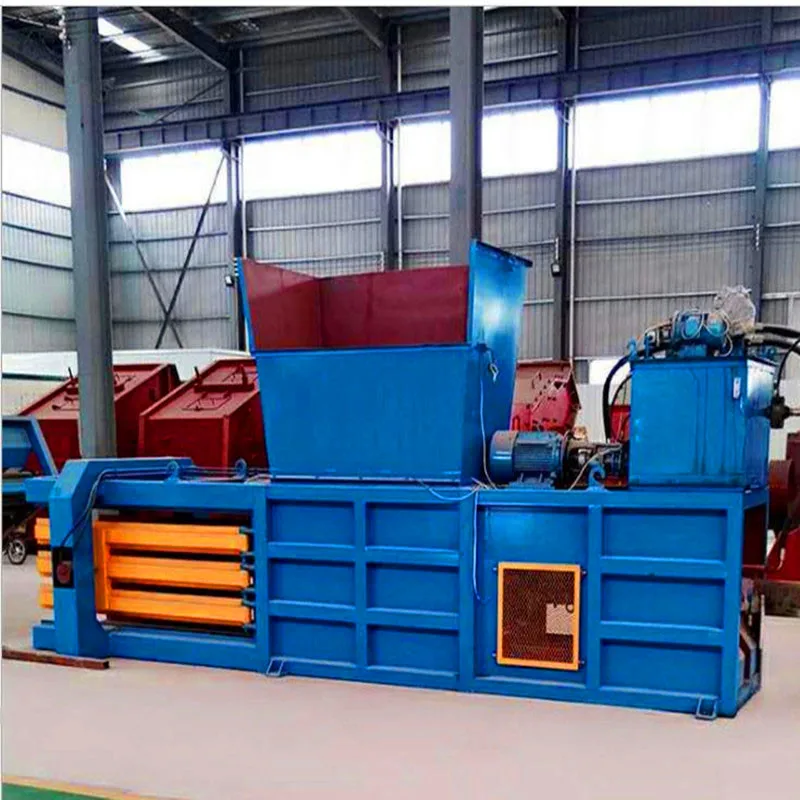 Customized Old Corrugated Waste Plastics Compress Baler Machine - Buy ...