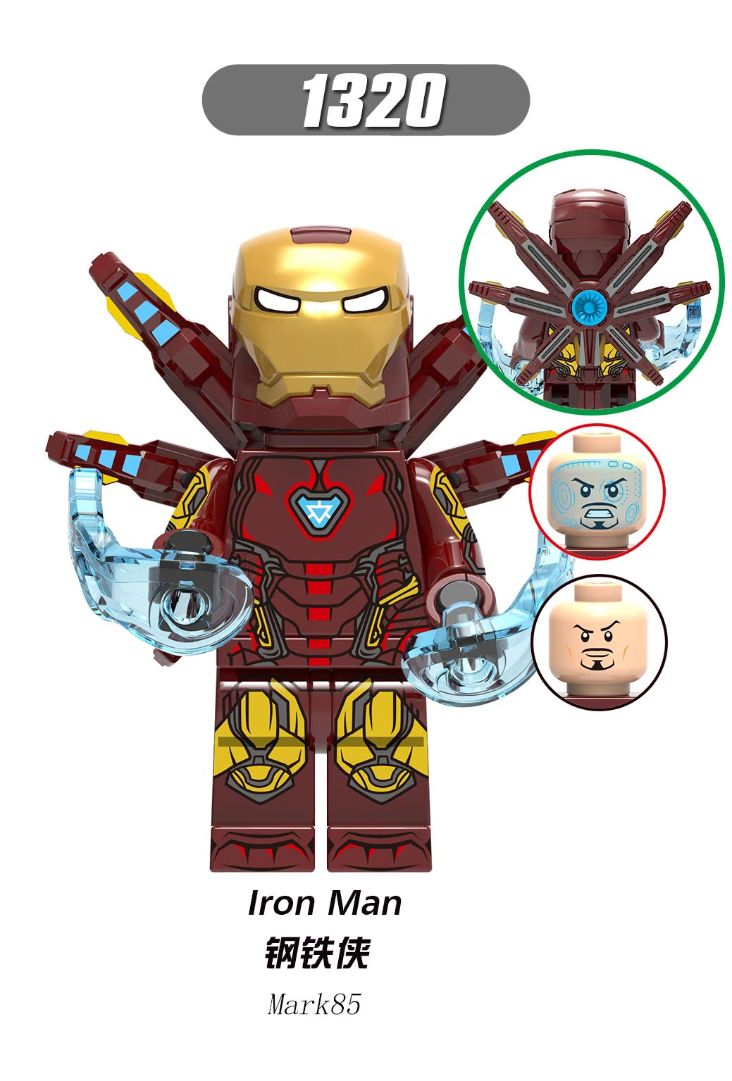 Superhero Mini Action Figure Building Blocks Toys For Kids Plastic ...