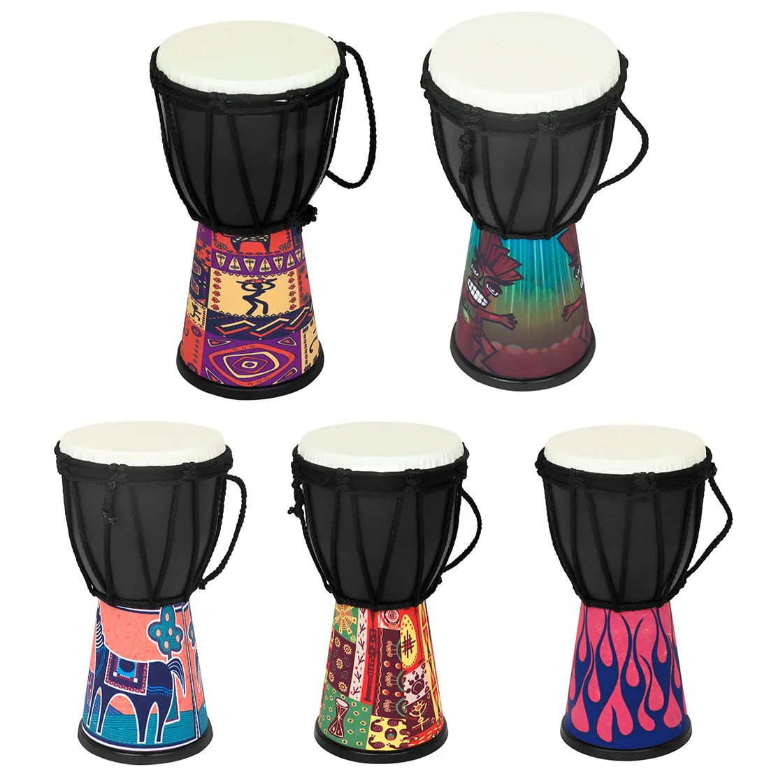 Wholesale Percussion Instruments 4 Inch African Drums Beginner ...