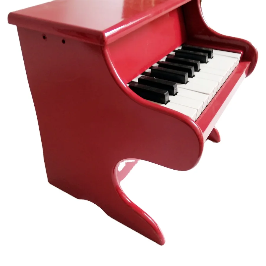 Red Baby Wooden Toy Piano Wood Children's Piano Wooden Toy Piano - Buy ...