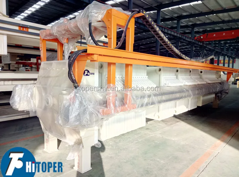 Beet Pulp Mud Dehydration with Automatic Filter Press