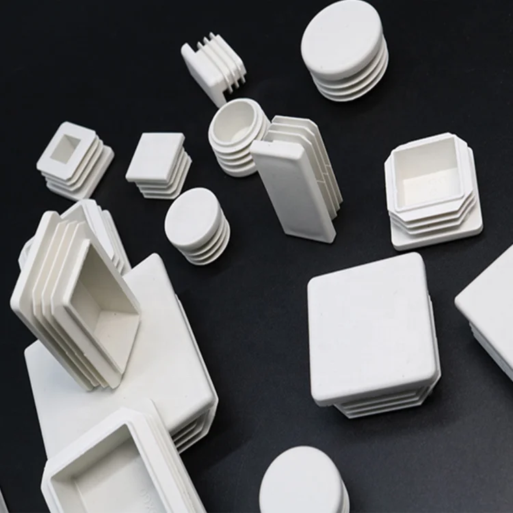 Plastic End Caps for Square Rectangle Tube - Customized Size