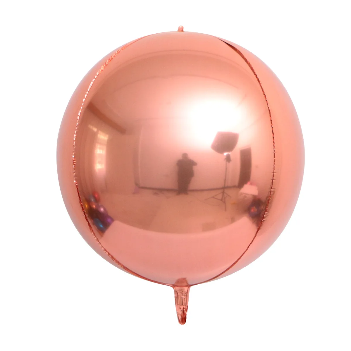 Balloon on a Stick - 4D Sphere Foil Balloon for Parties