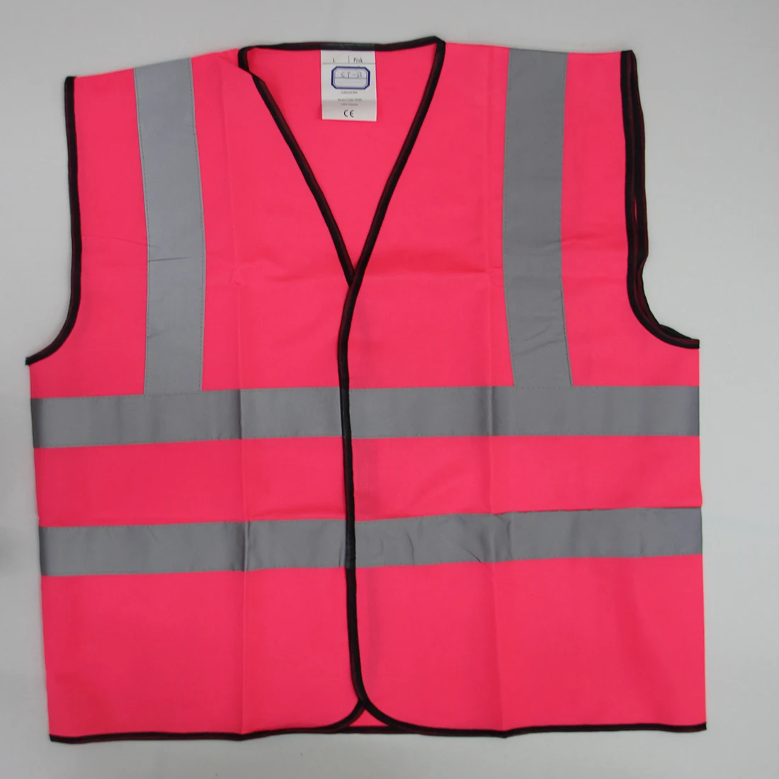 Wholesale High Visibility Pink Construction Safety Reflective Vest ...