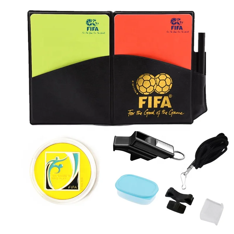 Football Soccer Referee Kit - Essential Linesman Flags