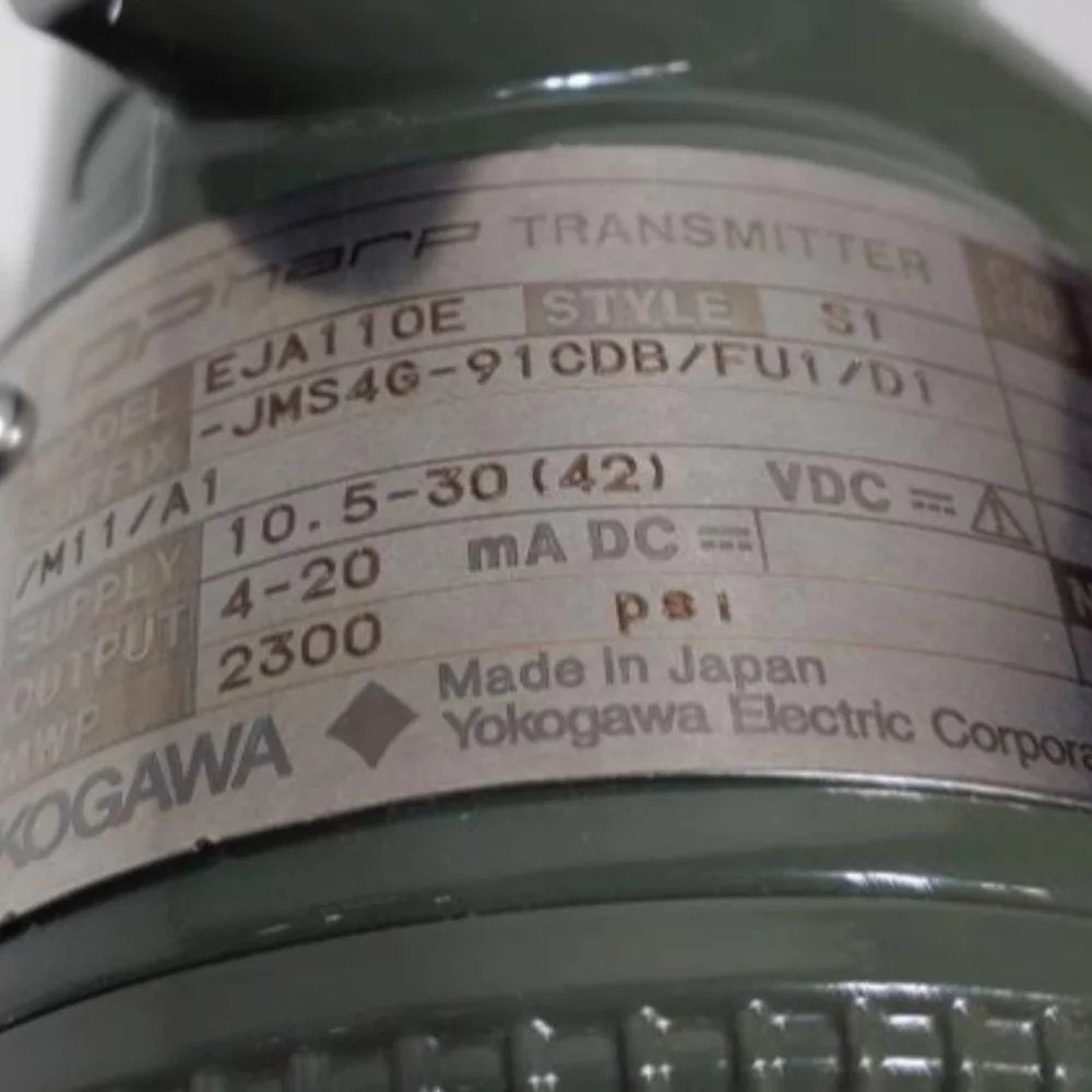 New Original Yokogawa Eja110e Differential Pressure Transmitter Eja110e ...
