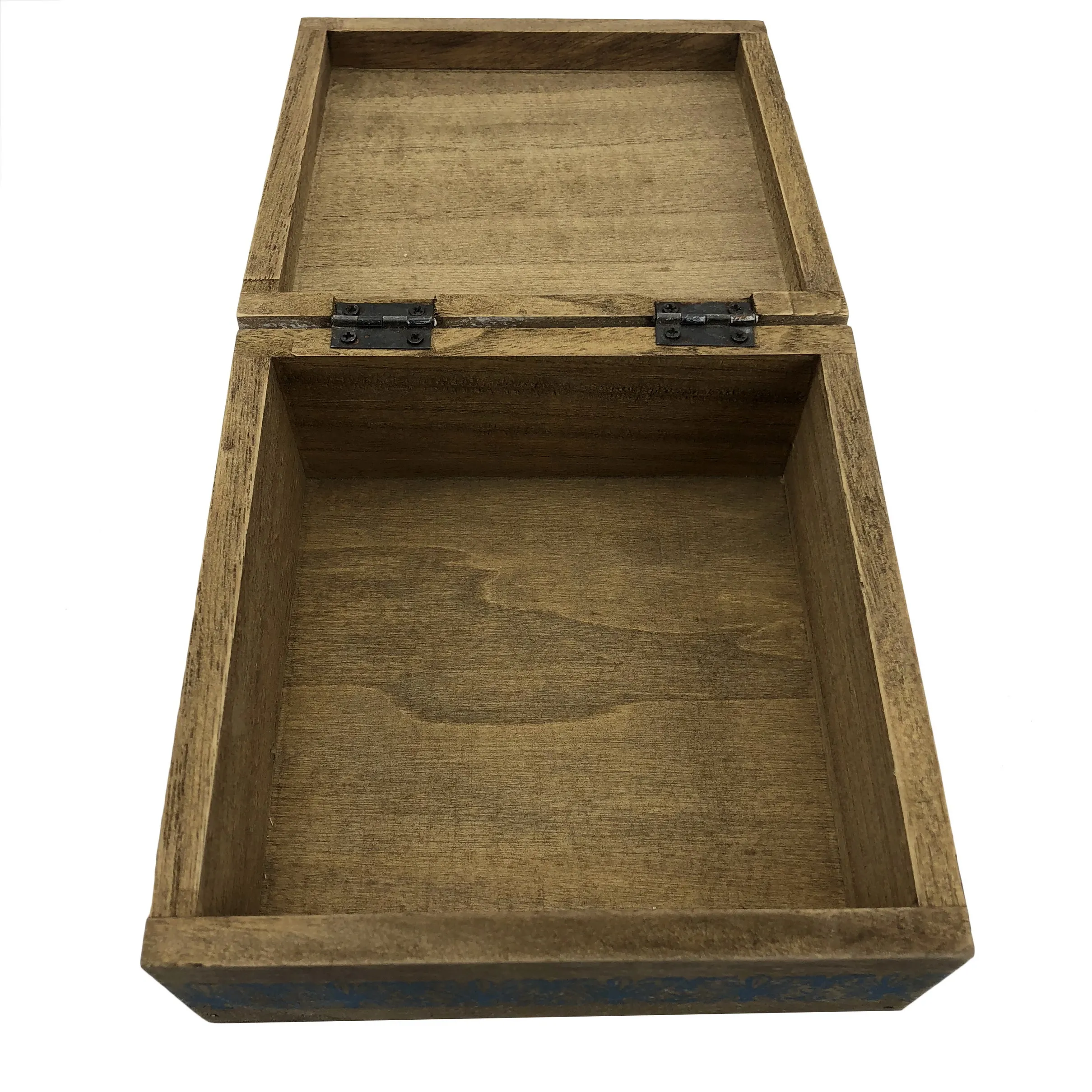 Design Cheap Cube Wood Small Square Mdf Box With Lid Handmade - Buy ...