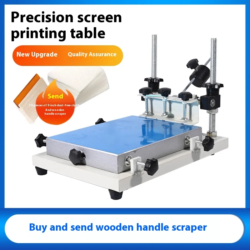 Small Manual Screen Printing Machine Solder Paste Ink Printer With ...