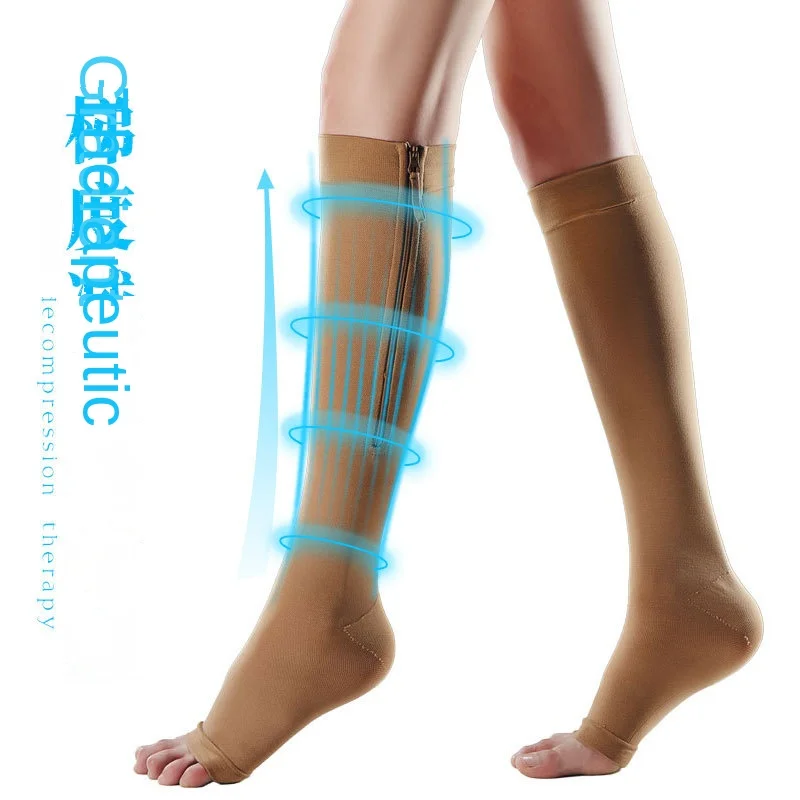 Pressure Vein Prevention Varicose Stockings Thrombosis Elastic Large ...