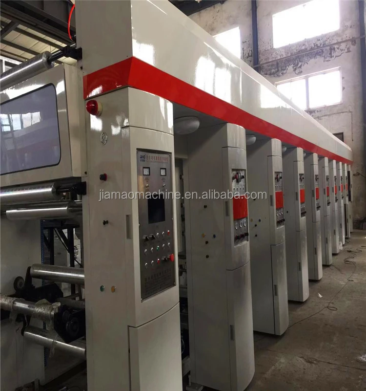 Rotary Gravure Printing Machine Roll to Rotogravure Film Intaglio Press ...
