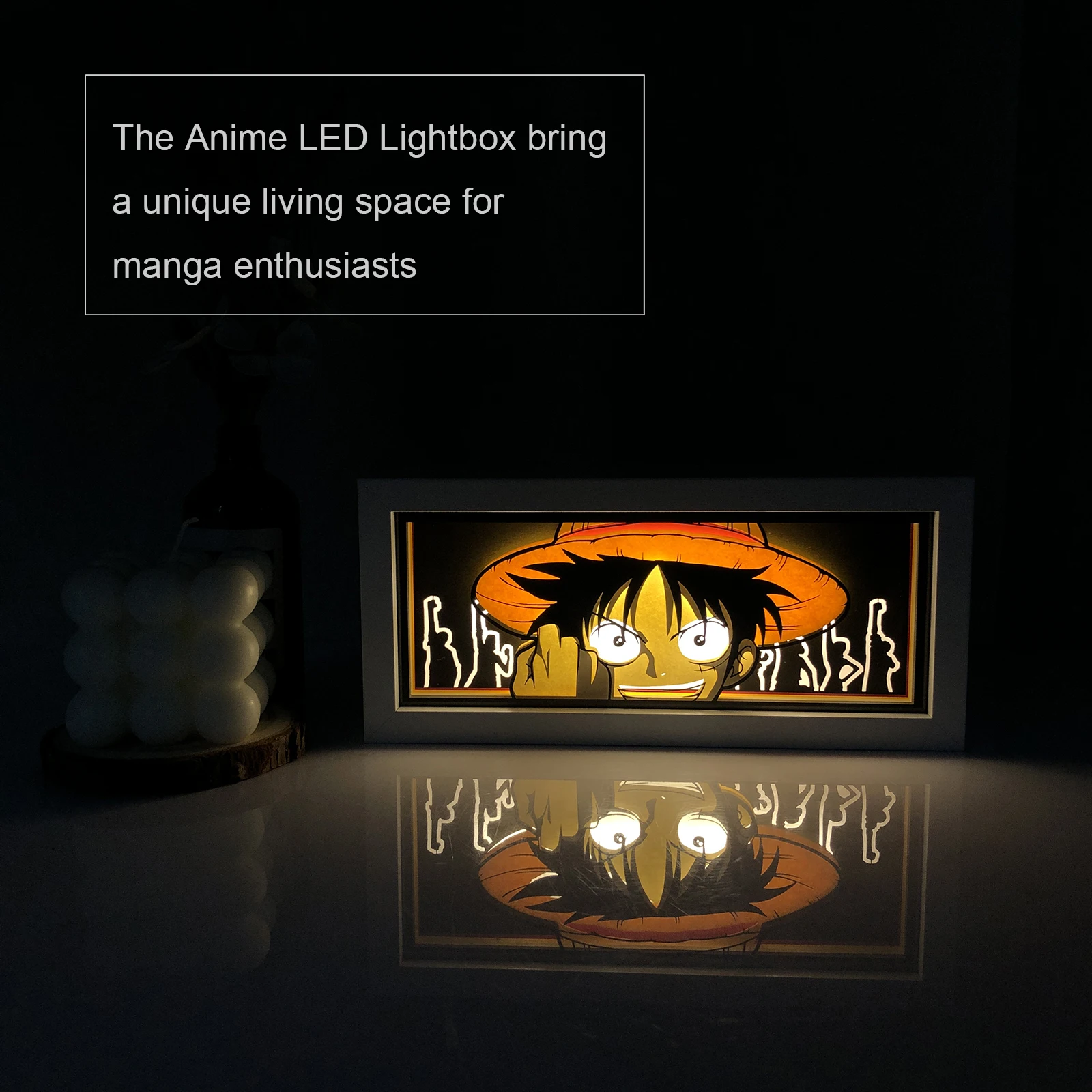 2023 Jujutsu Kaisen Narutos Anime Luffy Night Light New Anime 3d Paper ...