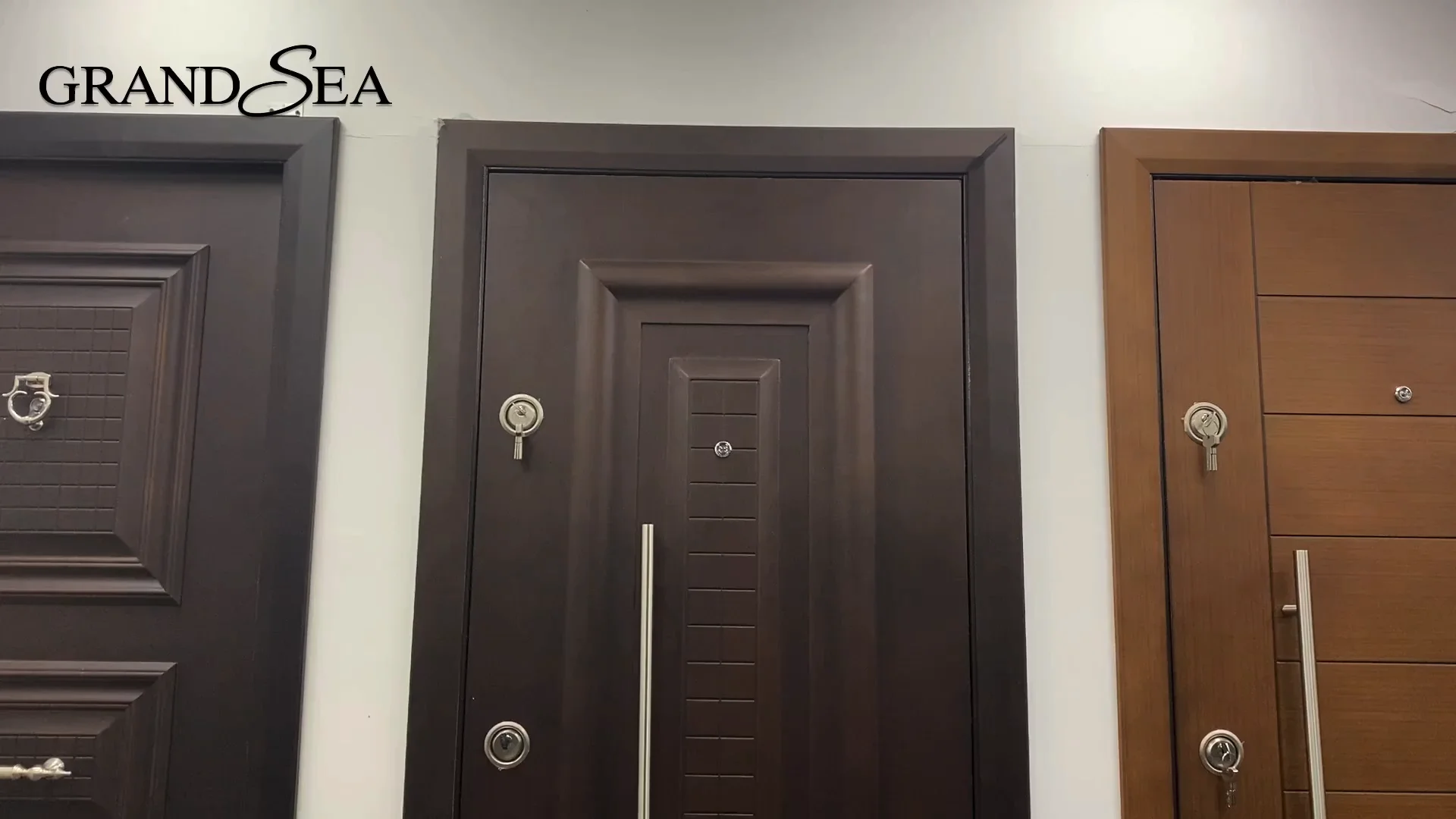 New Design Steel Wooden Turkish Doors External Safety Armored Turkey ...
