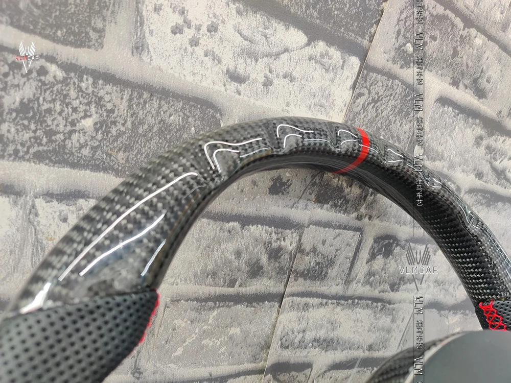 Private custom carbon fiber steering wheel for golf mk7 gti/r/r-line ...