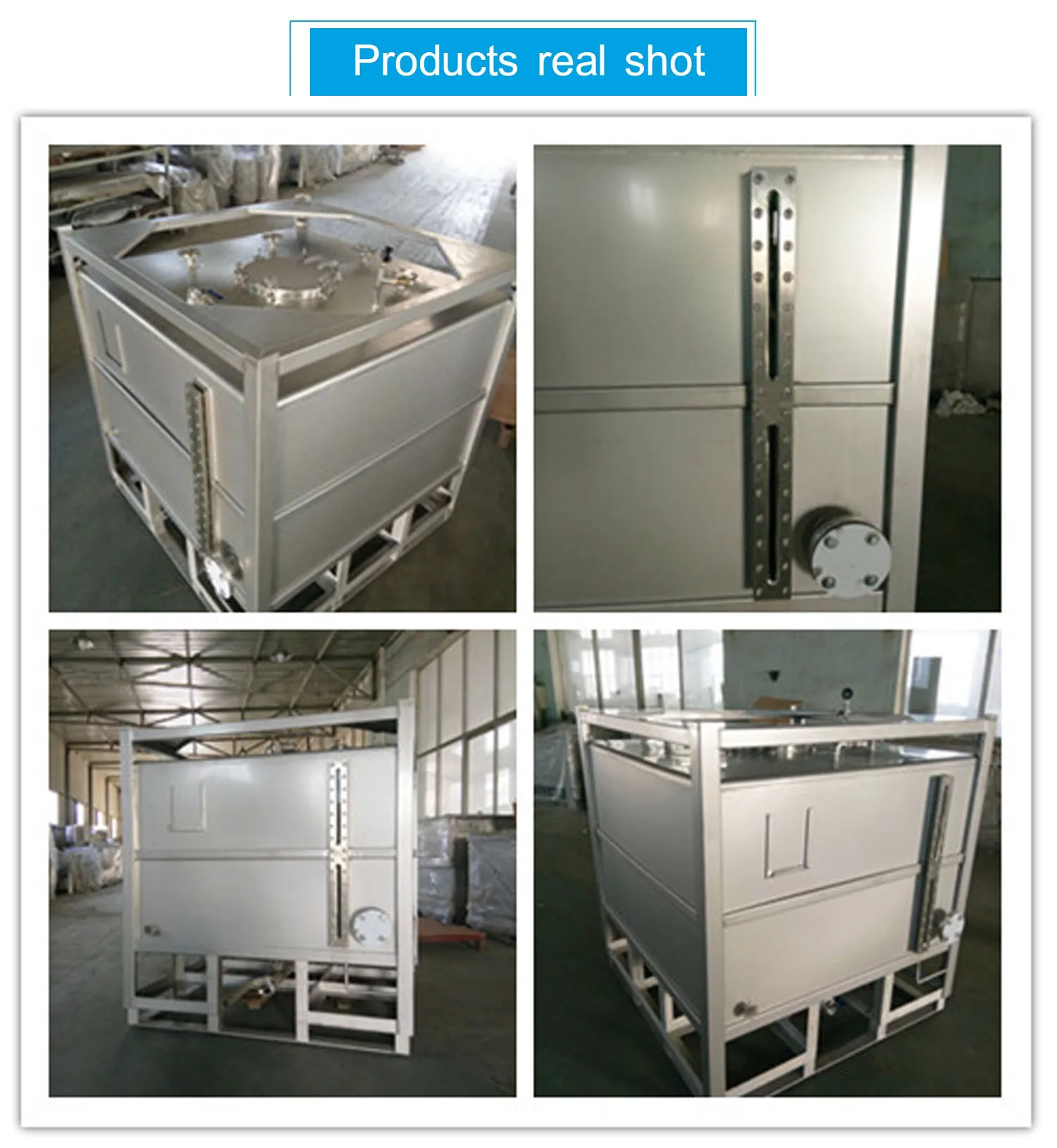 2000L Stainless Steel Fuel Storage IBC Tote Tank - Safe & Durable