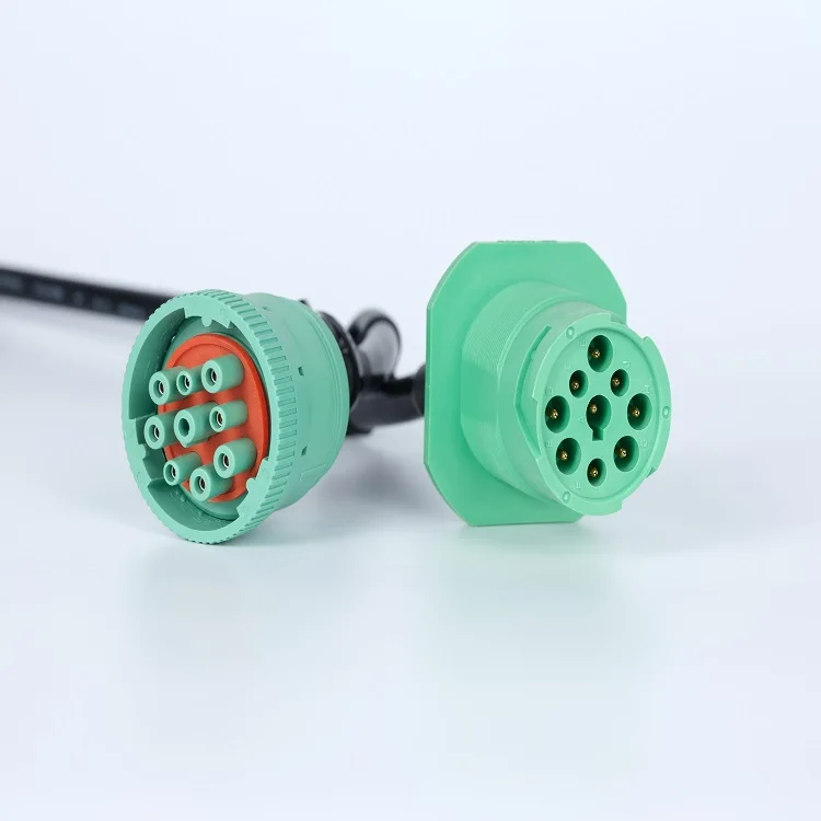 Universal J1939 Eld Cable To Micro-fit 16pin Connector With Brackets ...