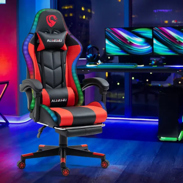 Swivel Electric Competition Chair Comfortable Office Or Internet Cafe ...