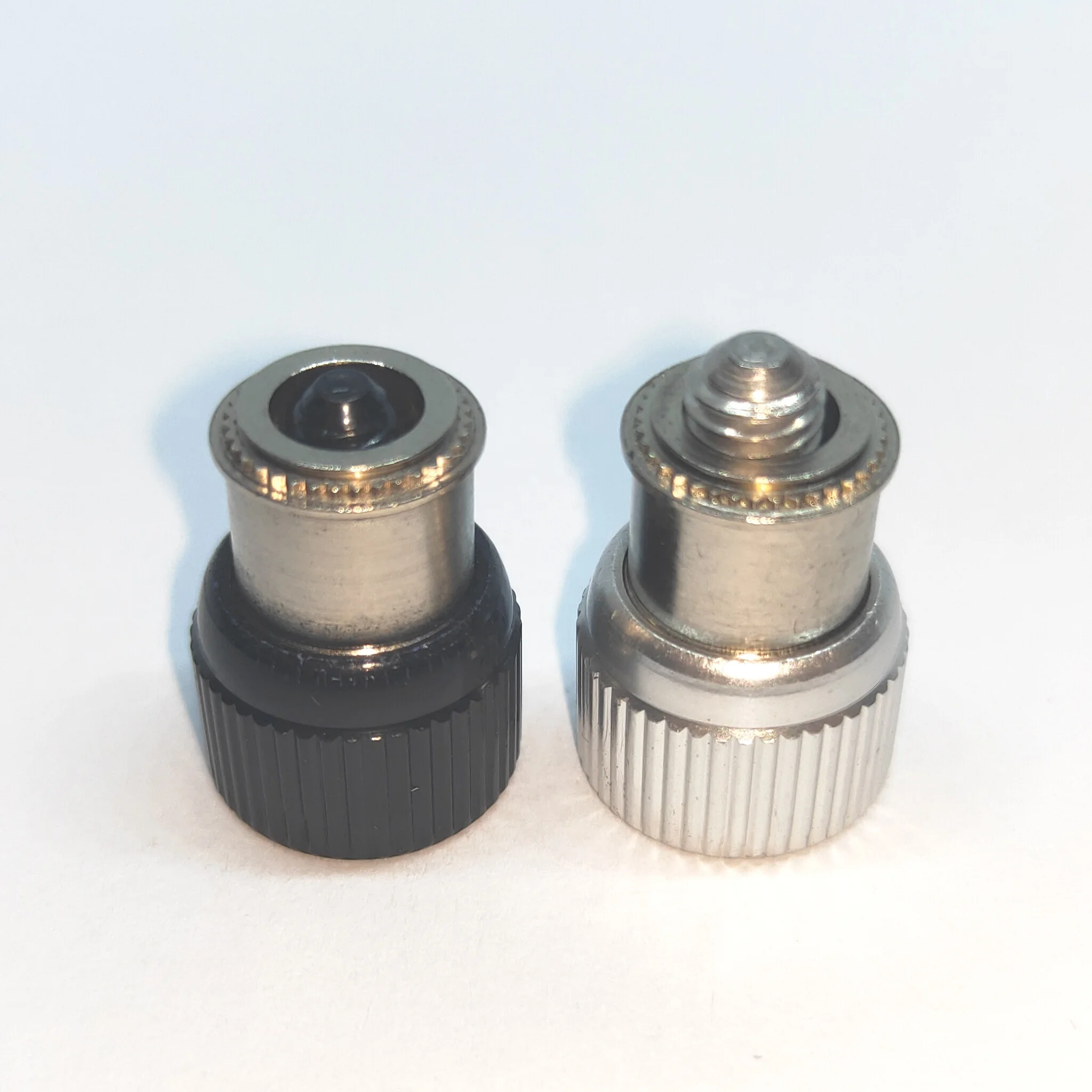 PF11-M3-2 Aluminum Knurling Large Knob Stainless Steel Spring Loaded