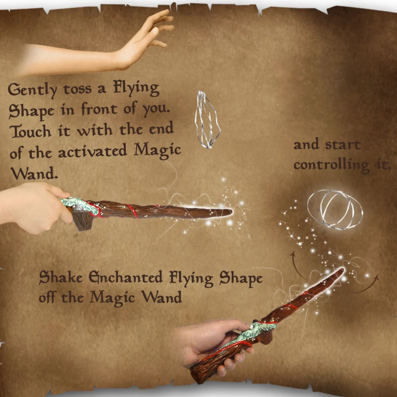 Flying Magestick - Enchanted Levitation Magic Wand Toy