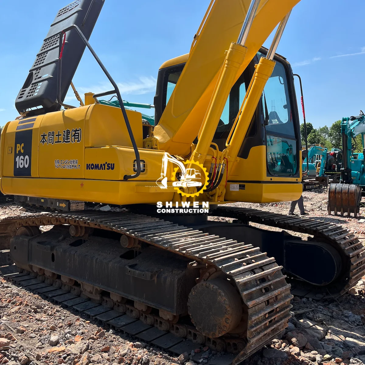 Used Komatsu Pc160 Excavator,Komatsu Pc160-7 Pc160lc-7 Pc160-8 Harga ...