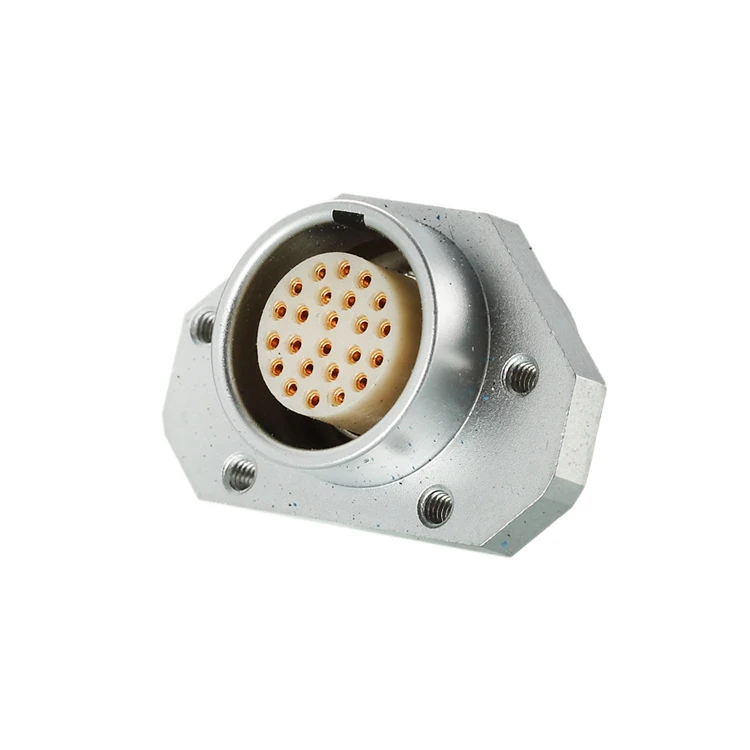 Scg.2b 16 Pin Female Socket Push Pull Circular Metal Multi Core Cable ...