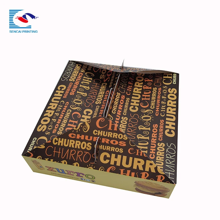 Sencai Cheap Custom Design Food Packaging Churro Art Paper Box - Buy ...