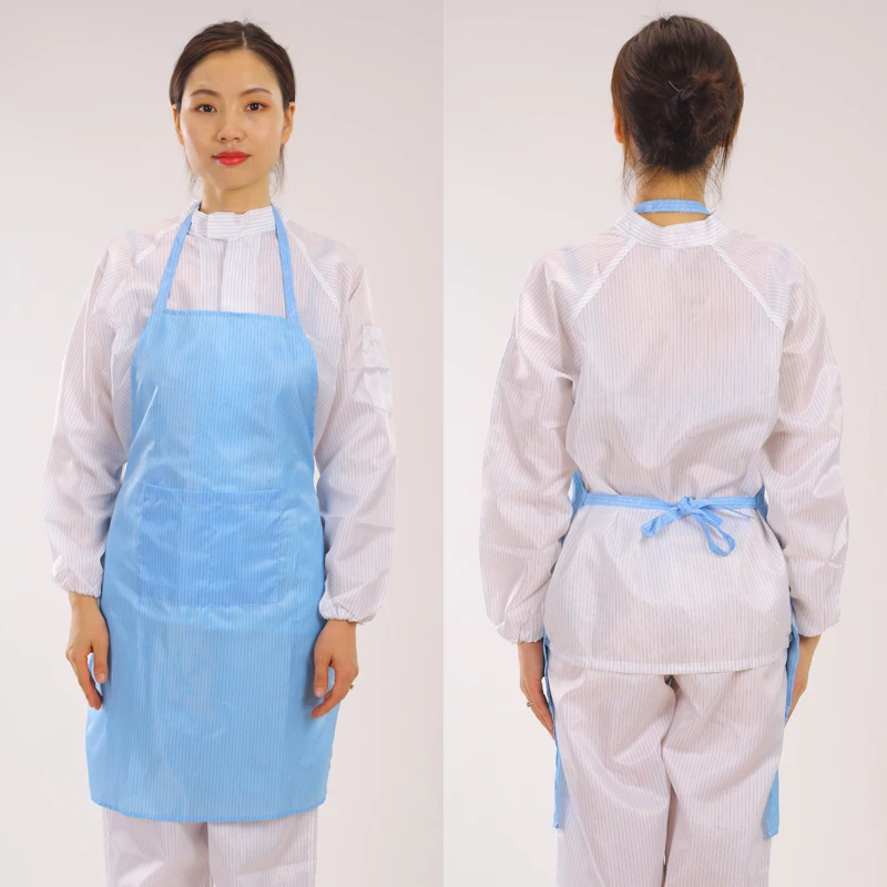 Washable Antistatic Esd Safe Apron/dust Free Esd Antistatic Safety ...