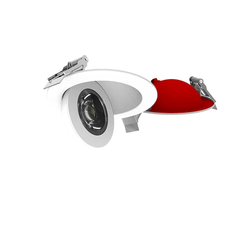 5cct Led Fire Rated Downlight 360 Degree Rotation Eyeball Light Gimbal ...