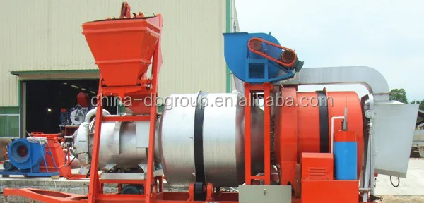 Mini Portable Cold Asphalt Mixer - 10t/h Asphalt Plant
