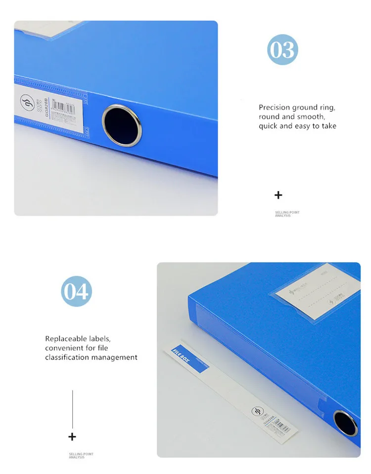 Hot Document Box Plastic Archive Box Office Supplies,A4 File Boxes ...