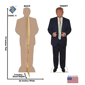 Creative Human Life Size Cardboard Carton Standee Cutout Floor Display ...