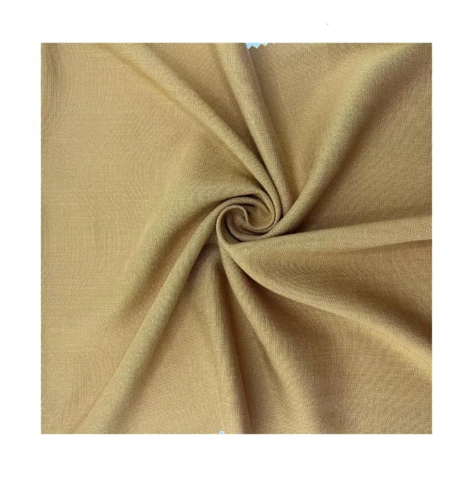 Natural High Quality Of Rayon Stretch Woven Slub Fabric In Reactive ...