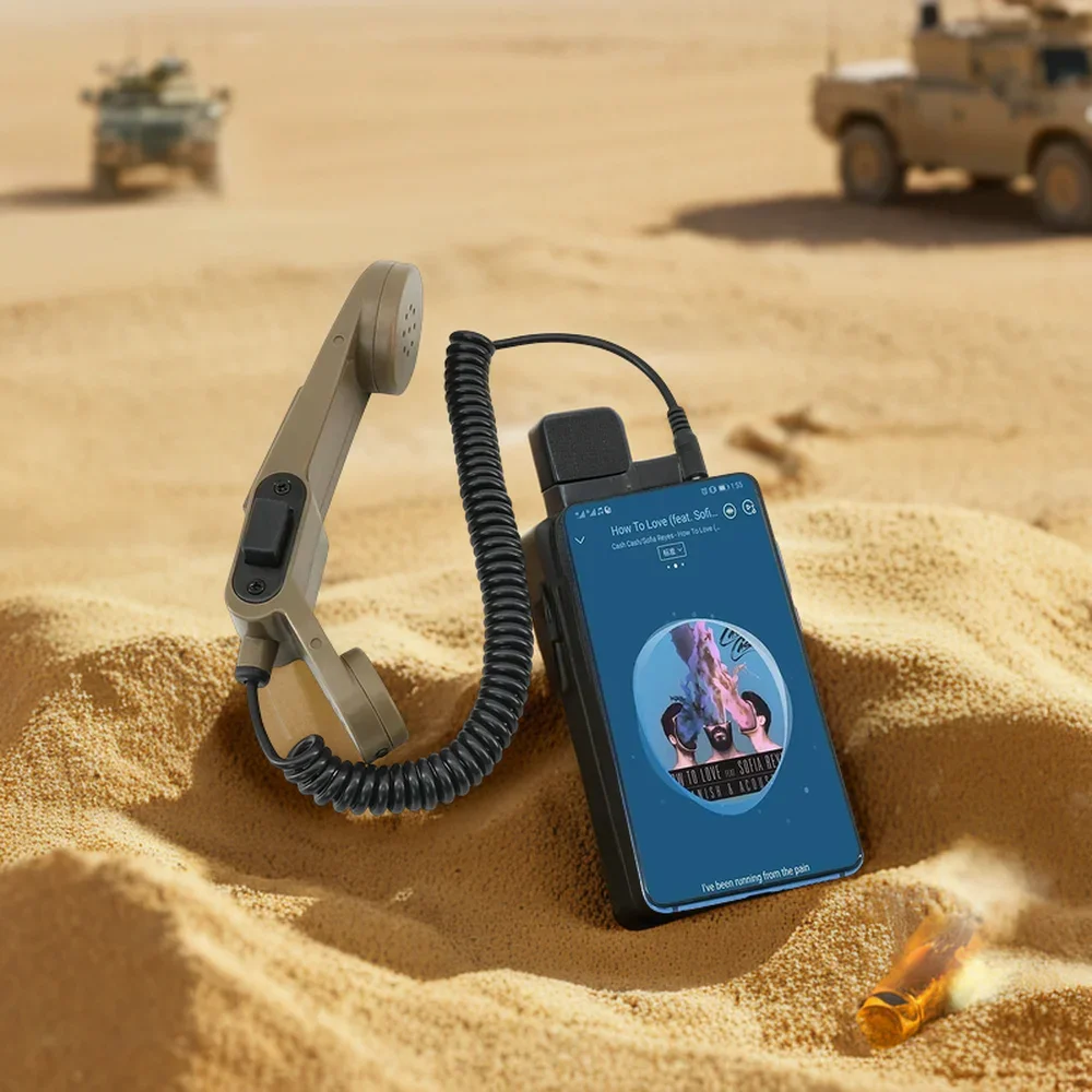 TS TAC-SKY Tactical Handheld Microphone PTT Adapter H250