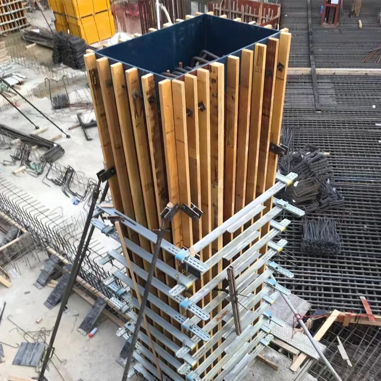 Adjustable Concrete Column Clamp For Square Tube Formwork - Buy ...