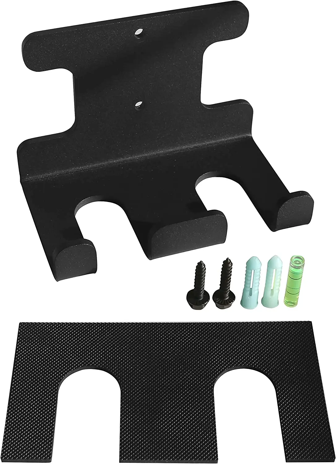 Wellshow Barbell Holder Wall Mount Vertical Storage Barbell Hanger ...