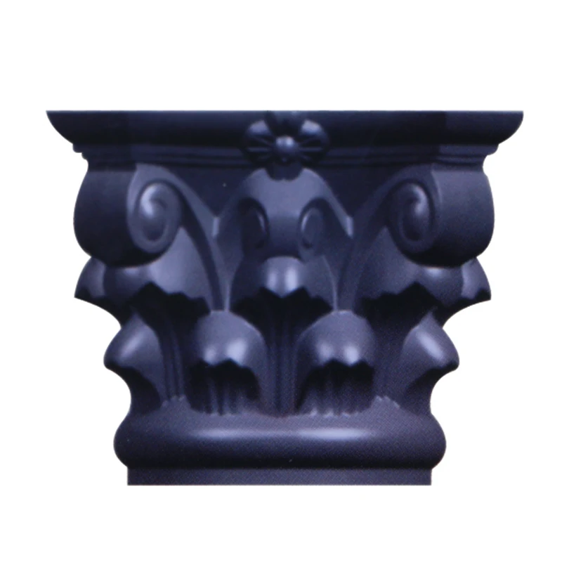 Abs Plastic Decorative 30cm X 35cm Concrete Roman Column Top Head Molds ...