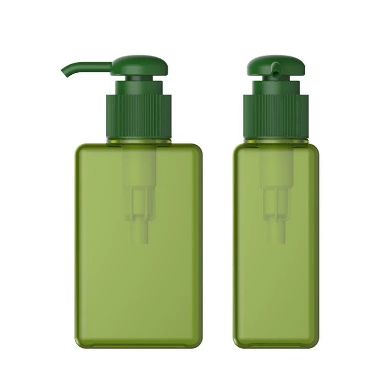 Customized square shampoo bottle/shampoo and shower gel dispenser ...