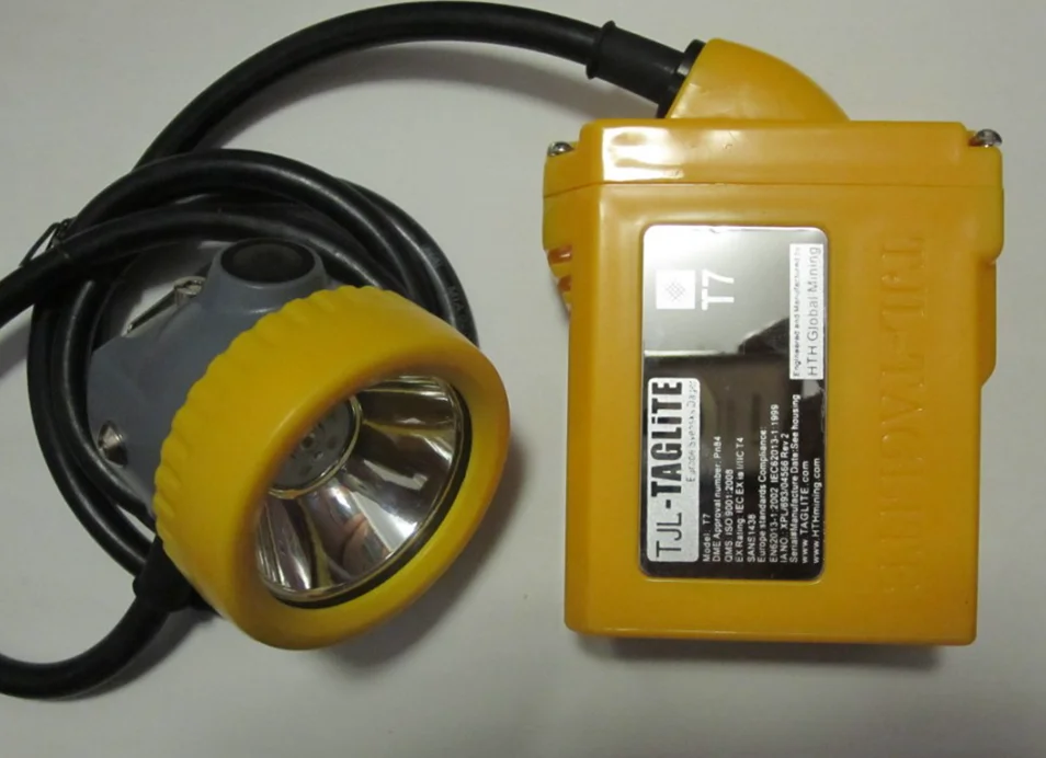 Explosion-proof IP68 Li-Ion Battery LED Miner Headlamp