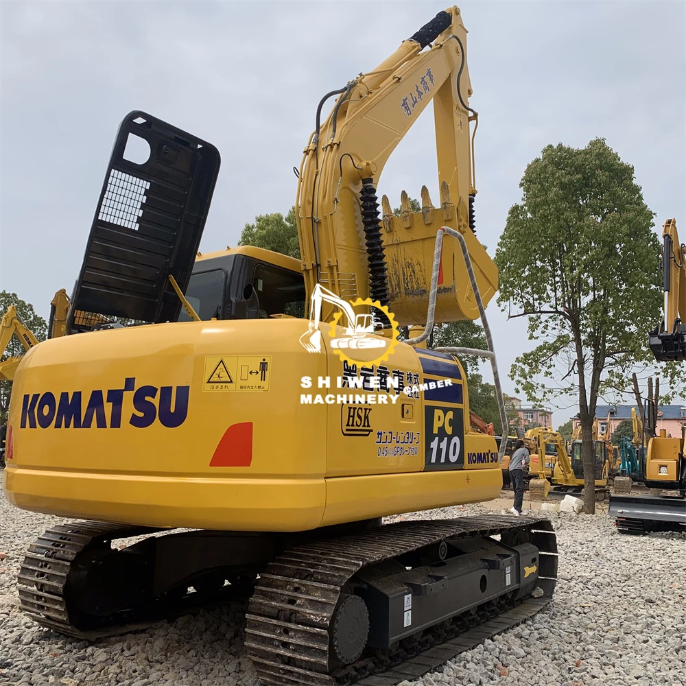 Top Select 11 Ton Used Excavators Komatsu Pc110 With Hammer Line,Pc110 ...